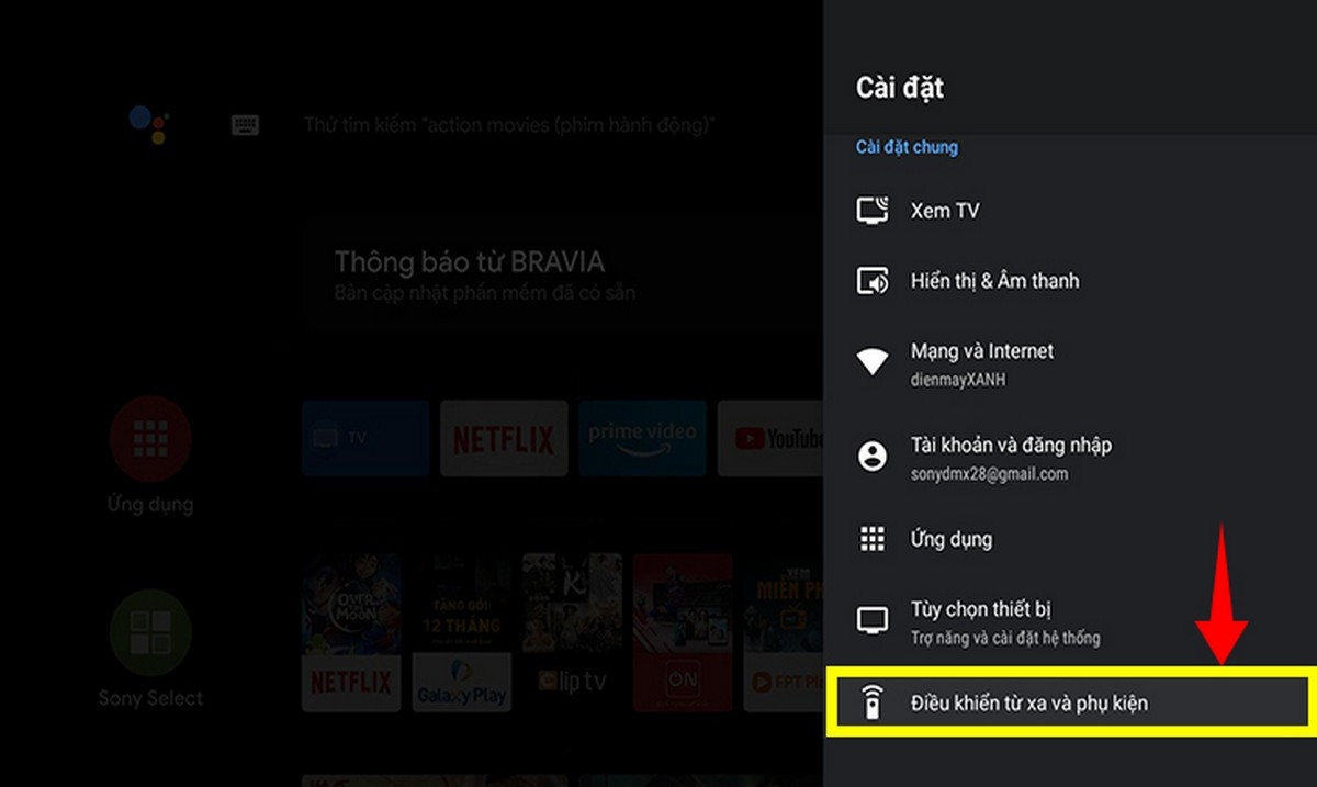 Hướng dẫn cách bật Bluetooth trên tivi Sony một cách nhanh chóng